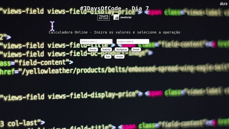 #7DaysOfCode - Dia 7