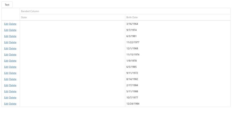 Command Column Customization - DevExtreme Data Grid