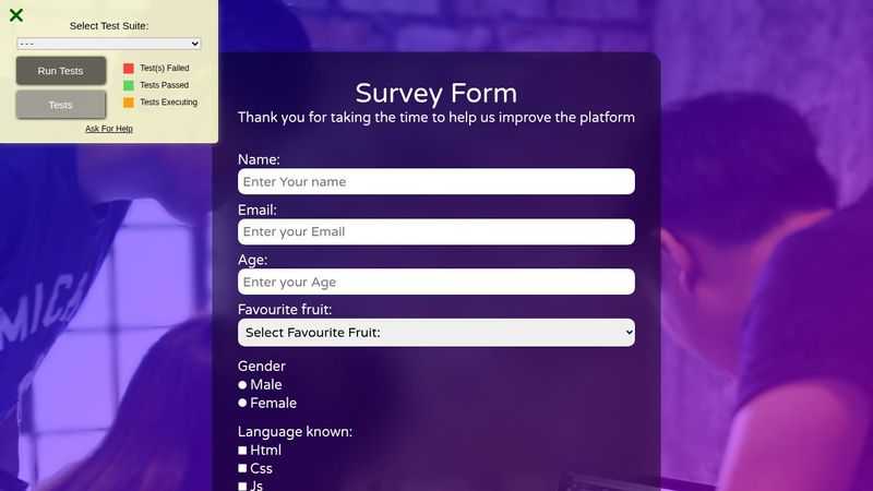 Survey Form