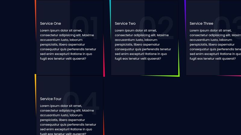 SS Skewed Border | Creative Box Border Hover Effects | Html CSS