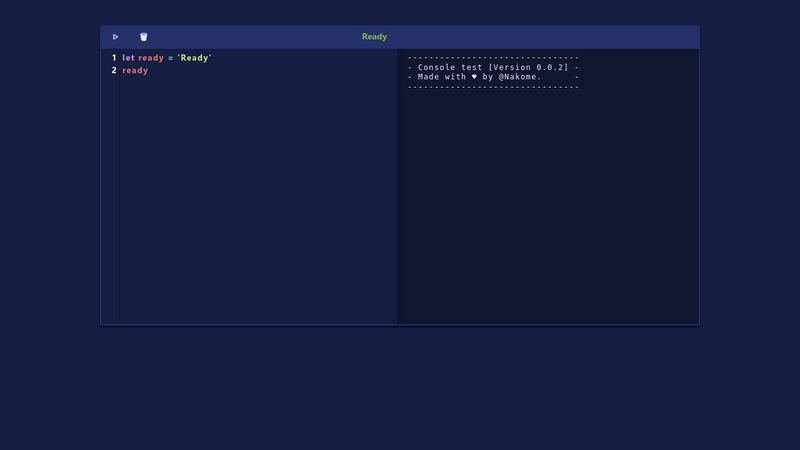 Console app experiment