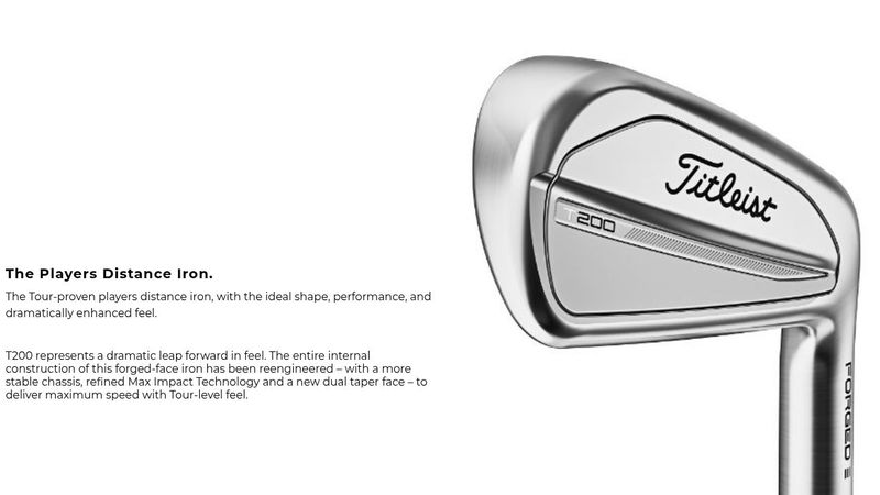 T200 3G Irons