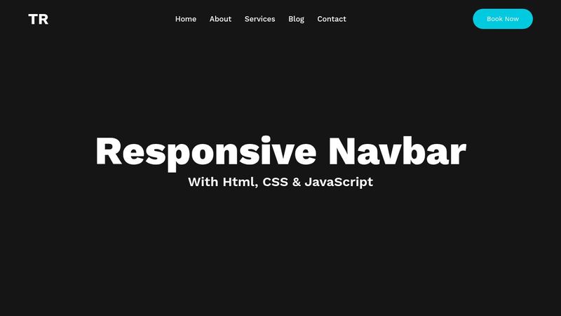 Responsive Fixed Navbar v1