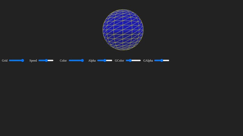 P5 JS - Interactive Global