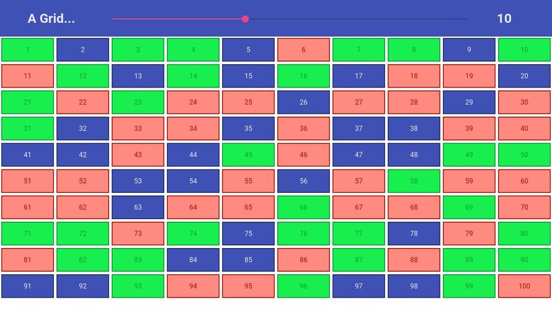 Angular Material Grid