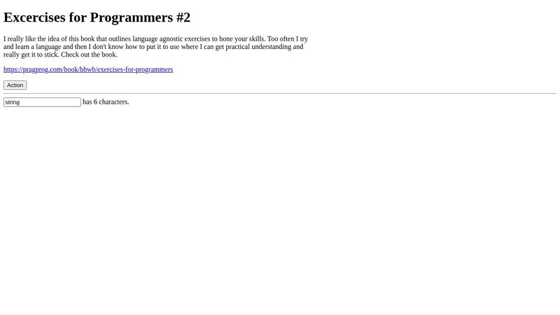 exercises-for-programmers #2
