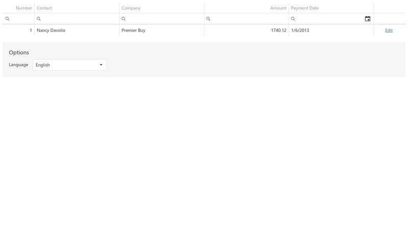 Using Globalize - DevExtreme Localization