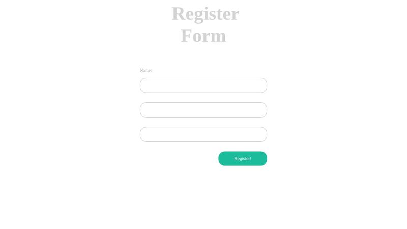 CSS Form Style