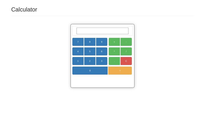 freeCodeCamp: JavaScript Calculator -- 001