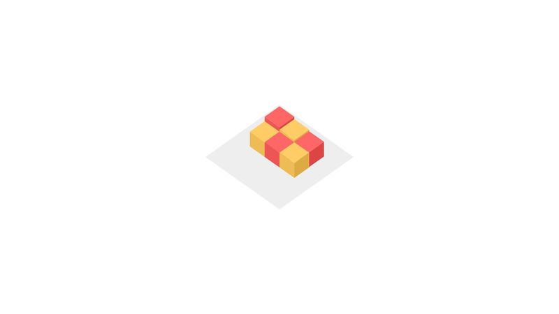Pure CSS Isometric Boxes (Animated)