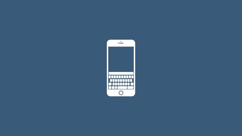 Phone Text Animation – CSS - SVG