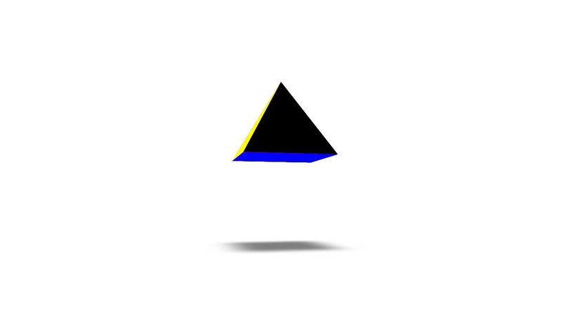 Animated 3D Pyramid