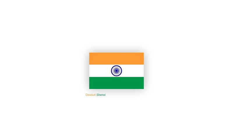 CSS Flag of India