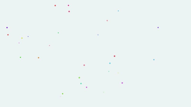 How to create an animated particle background using CSS and JavaScript ...