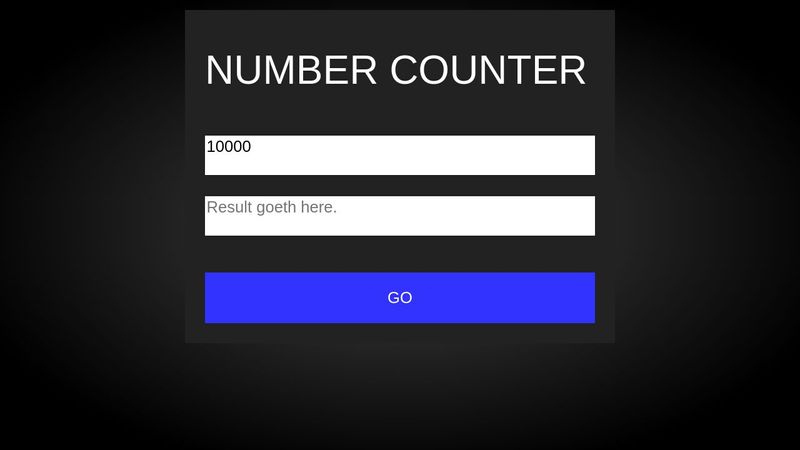 JS number counter 2017