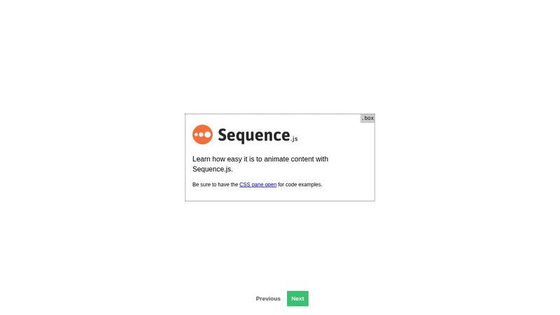 Sequence.js - Interactive Tutorial