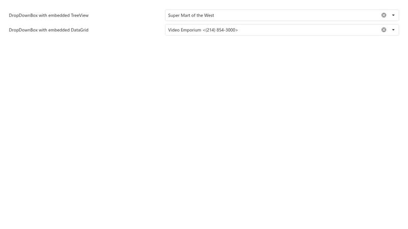 Single Selection - DevExtreme Drop Down Box