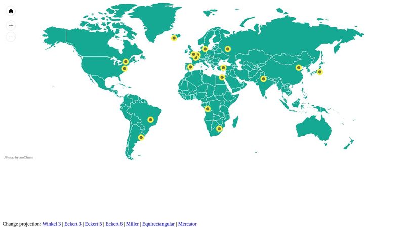Custom HTML Elements as Map Markers