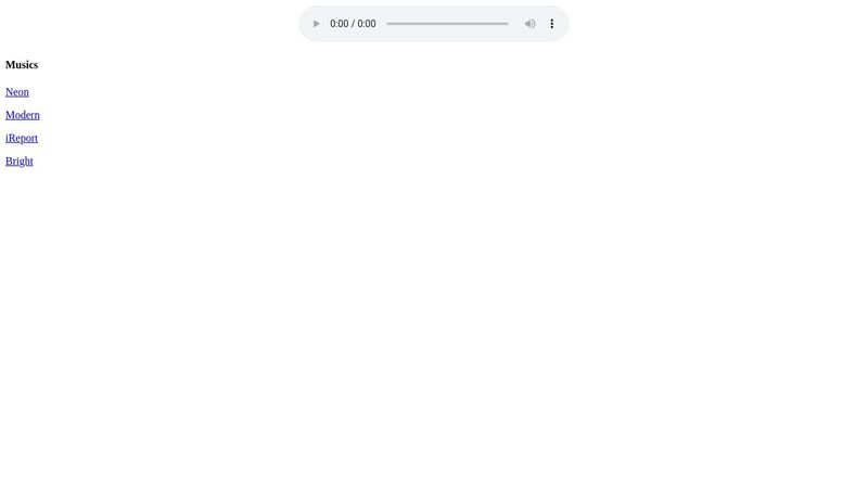HTML 5 Audio Playlist