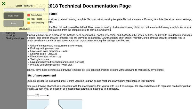 Technical Documentation Page