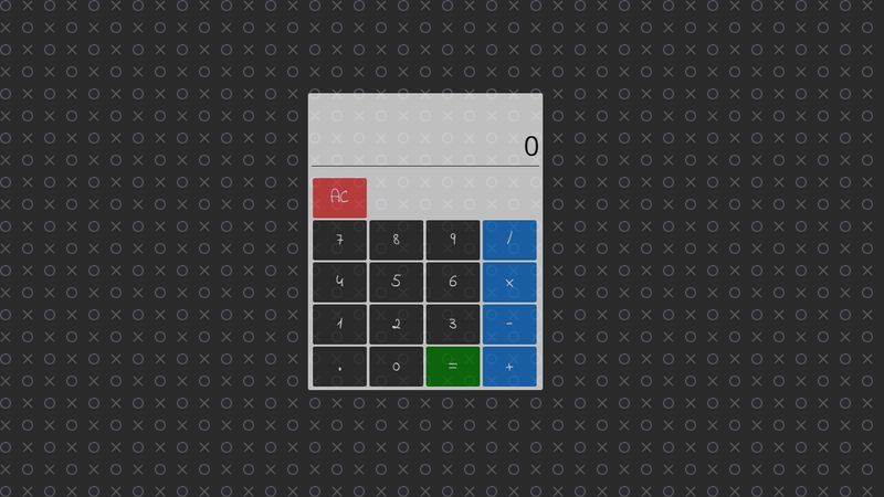 JavaScript Basic Calculator using React and jQuery