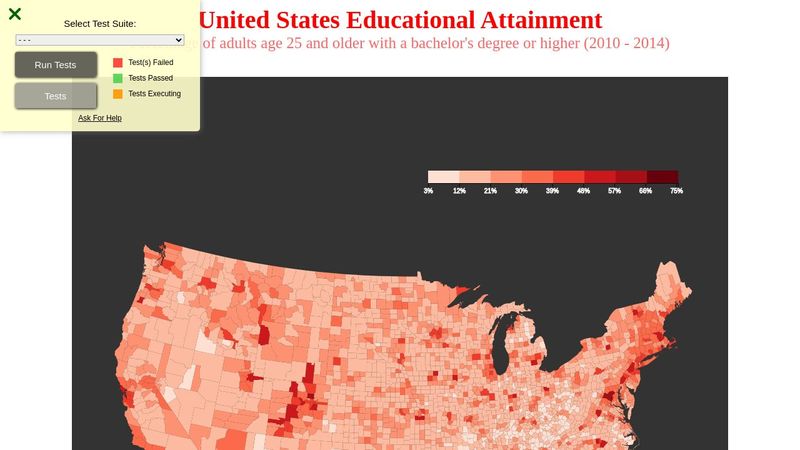 D3 Choropleth Map