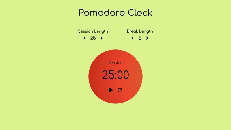 Pomodoro Clock - React