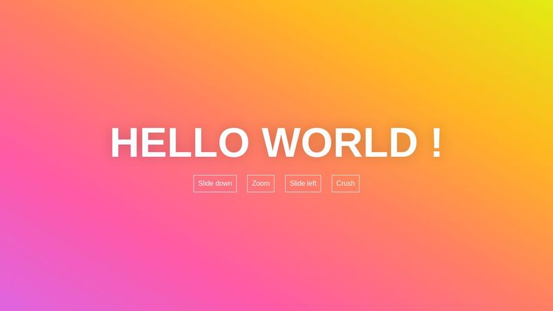 SPLITTING LETTER ANIMATIONS (css & splitting.js plugin)