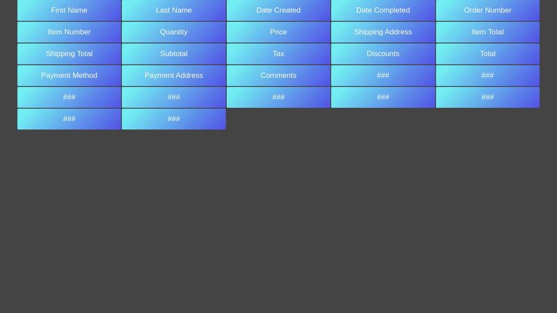 React Multi-select Table