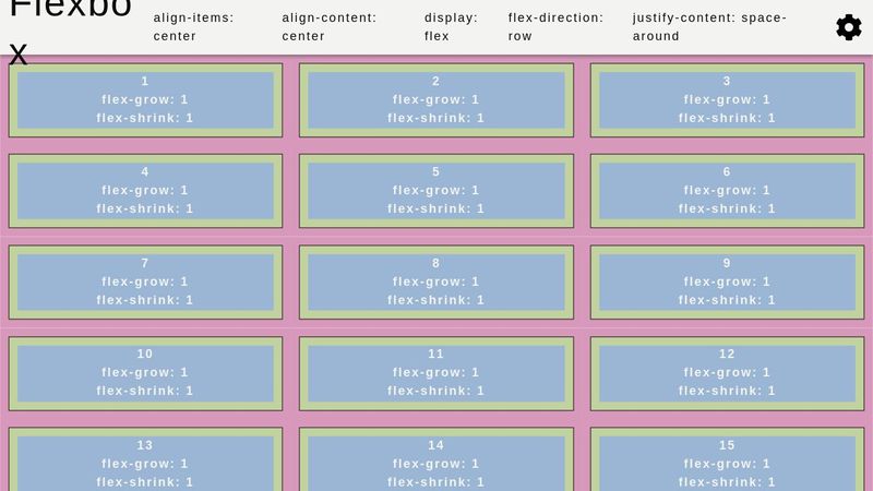Flexbox Playground