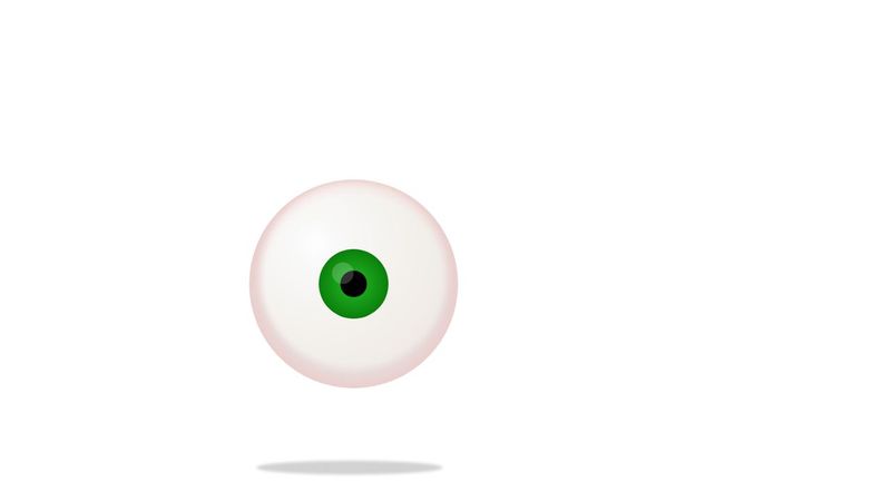 Animated eye in CSS