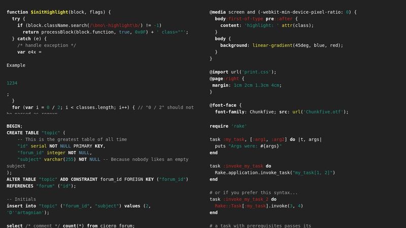 Syntax Highlighting with Highlight.js