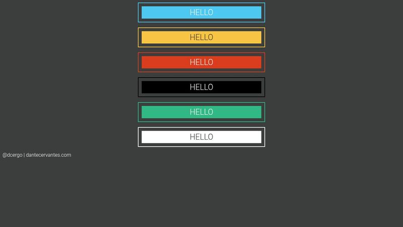 Beautiful Buttons css