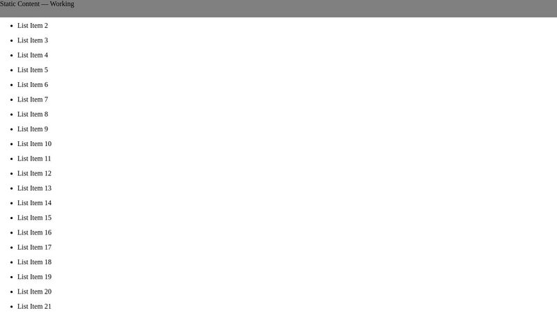 -overflow-scrolling working