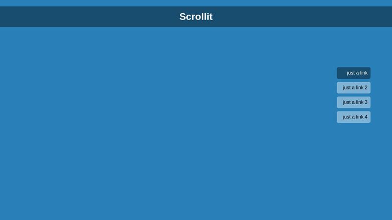 Scrollit - jQuery Smooth Scroll & Scrollspy