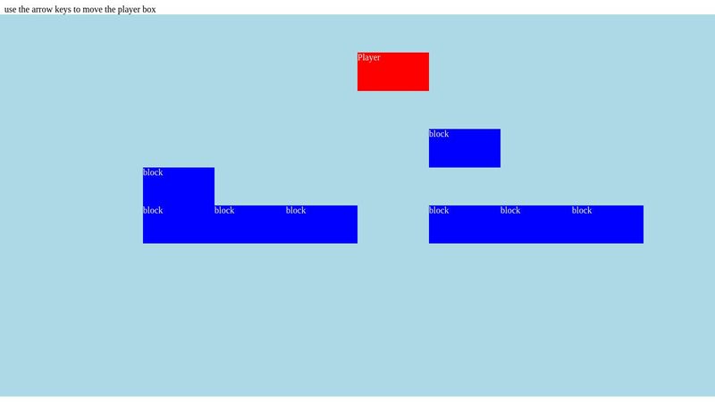 Basic collision detection for 2d platformers