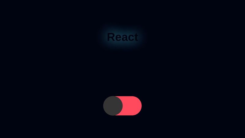 React Toggle Switch