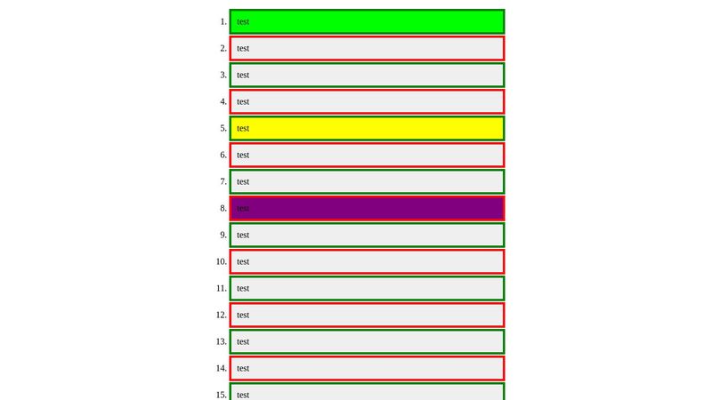 CSS - Sélecteur de position