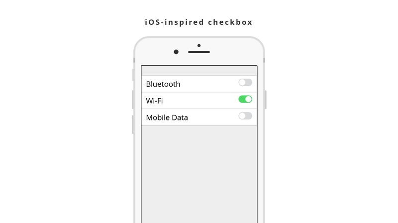 Phone/ios Checkbox css