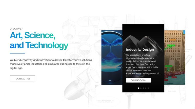 Landing page with swiper #css #swiper.js