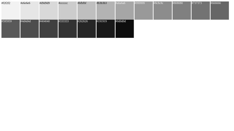 Using LESS CSS Loops to Render Content