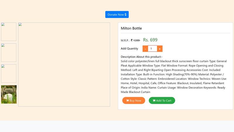 Product detail page design html || ecommerce product page design html