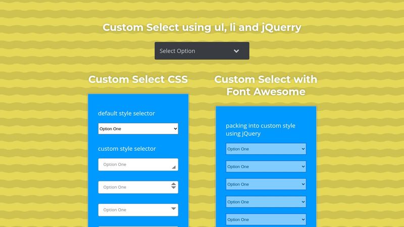 Custom-forms