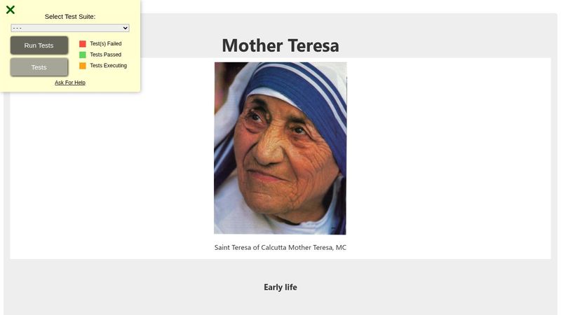 Responsive Web Design Projects - Build a Tribute Page