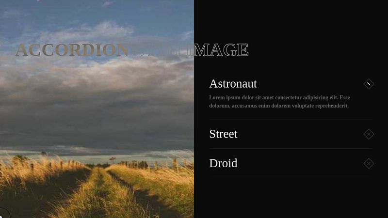 Accordion image width JQuery