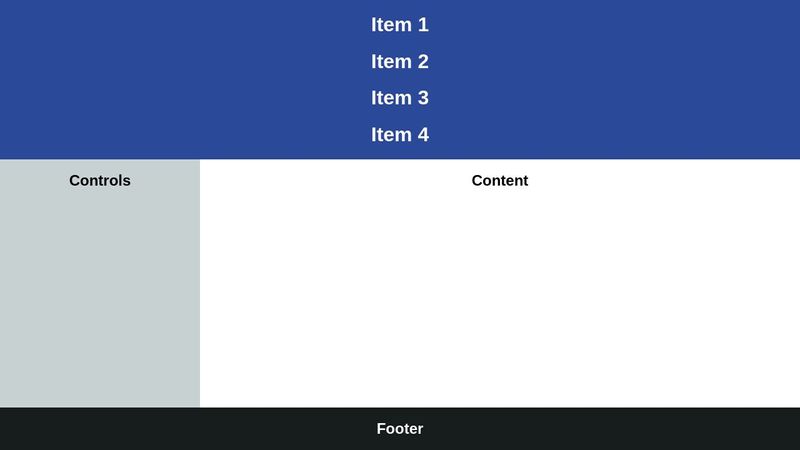 css: Flex & media query layout