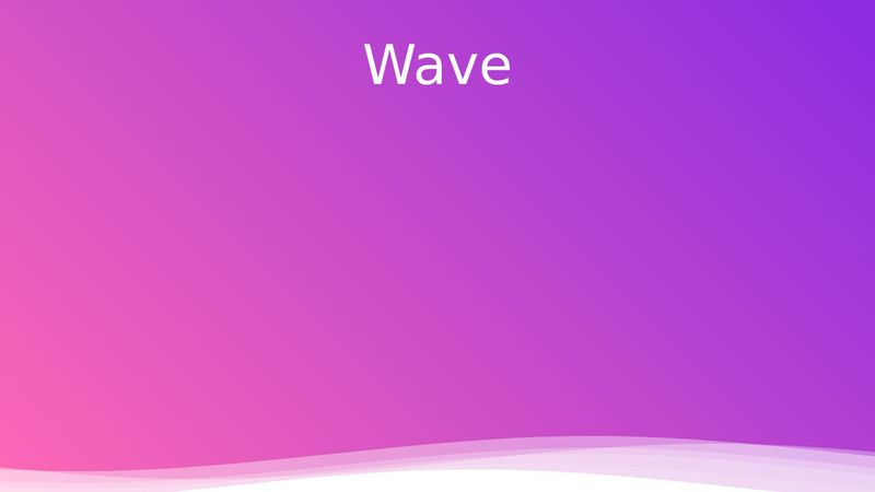 Moving Waves Pure Css