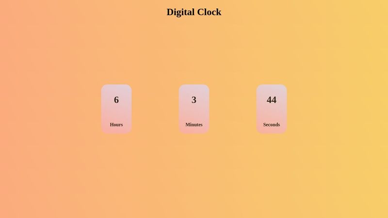 Digital-Clock