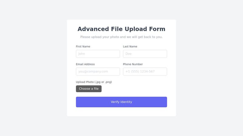Advanced File Uploader - Large & Multiple Attachments