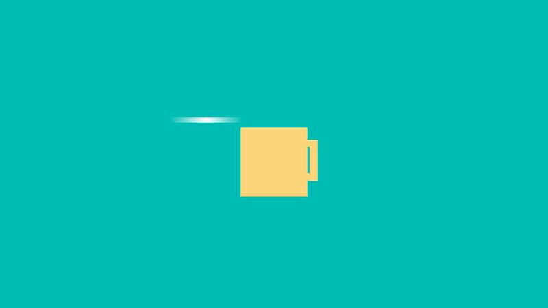 hot coffee cup animation